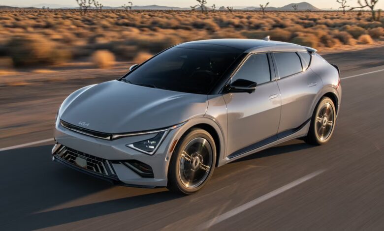 سيارة كيا EV6 GT موديل 2025.. أداء كهربائي فائق